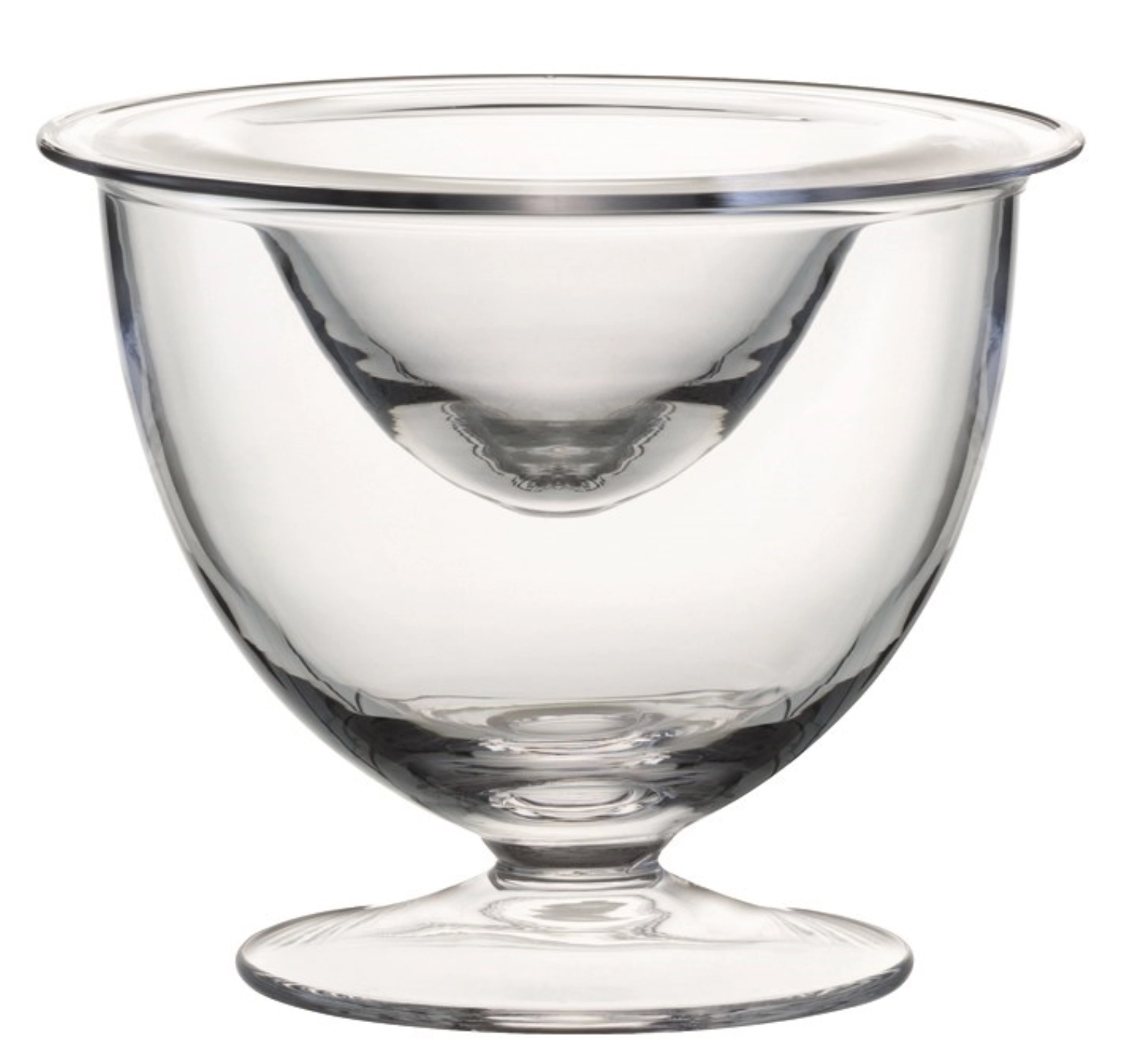 Serve Kaviar set D14cm transparent | Präsentation + Inszenierung ...